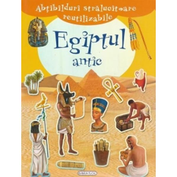 Egiptul Antic - Abtibilduri Stralucitoare Reutilizabile - eMAG.ro