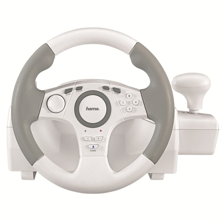 Volan Hama Thunder V24, Bluetooth, pentru Nintendo Wii - eMAG.ro