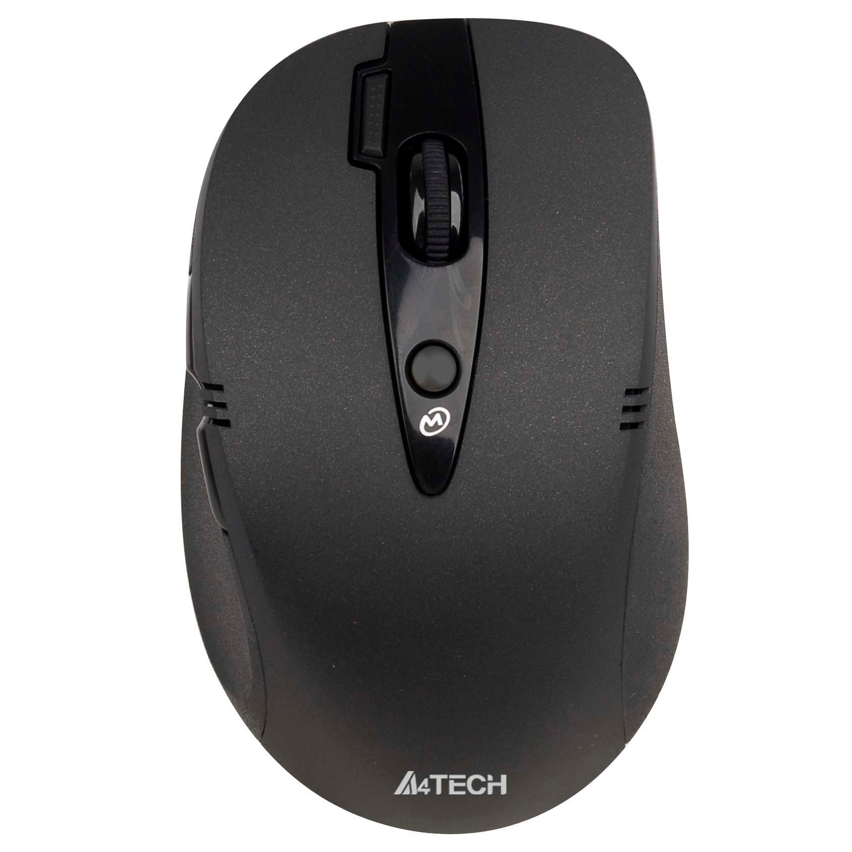 Mouse A4Tech G10-660FL-1, V-Track Wireless G10, USB, Negru - eMAG.ro