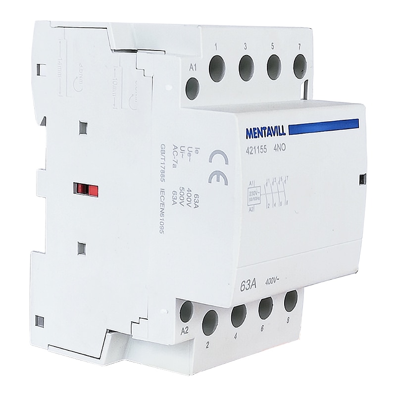 Contactor modular 4P, 63A, 4NO, 230V, Mentavill - eMAG.ro