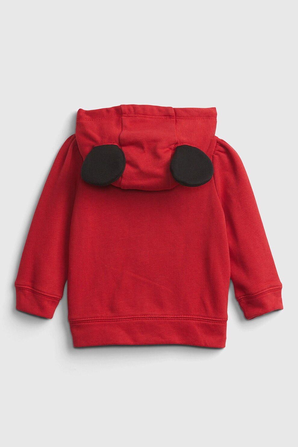 GAP, Hanorac cu fermoar si model cu urechi, Rosu, 60 CM Standard - eMAG.ro