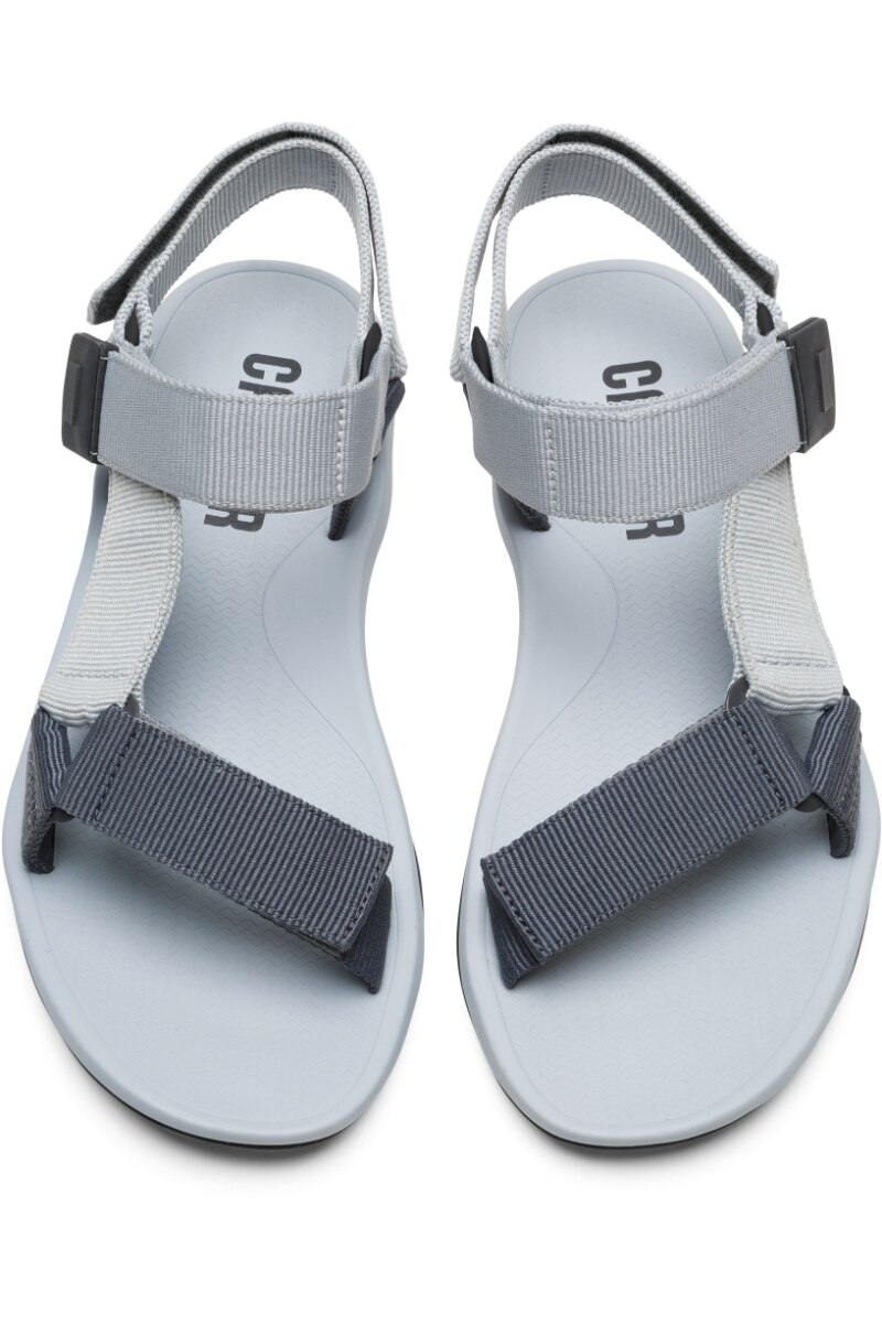 Sandale Match Camper, Material Textil, 42 EU, Gri - eMAG.ro