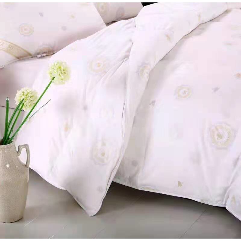 Pilota 100% puf de gasca PPG1 200×230 cm, alba - eMAG.ro