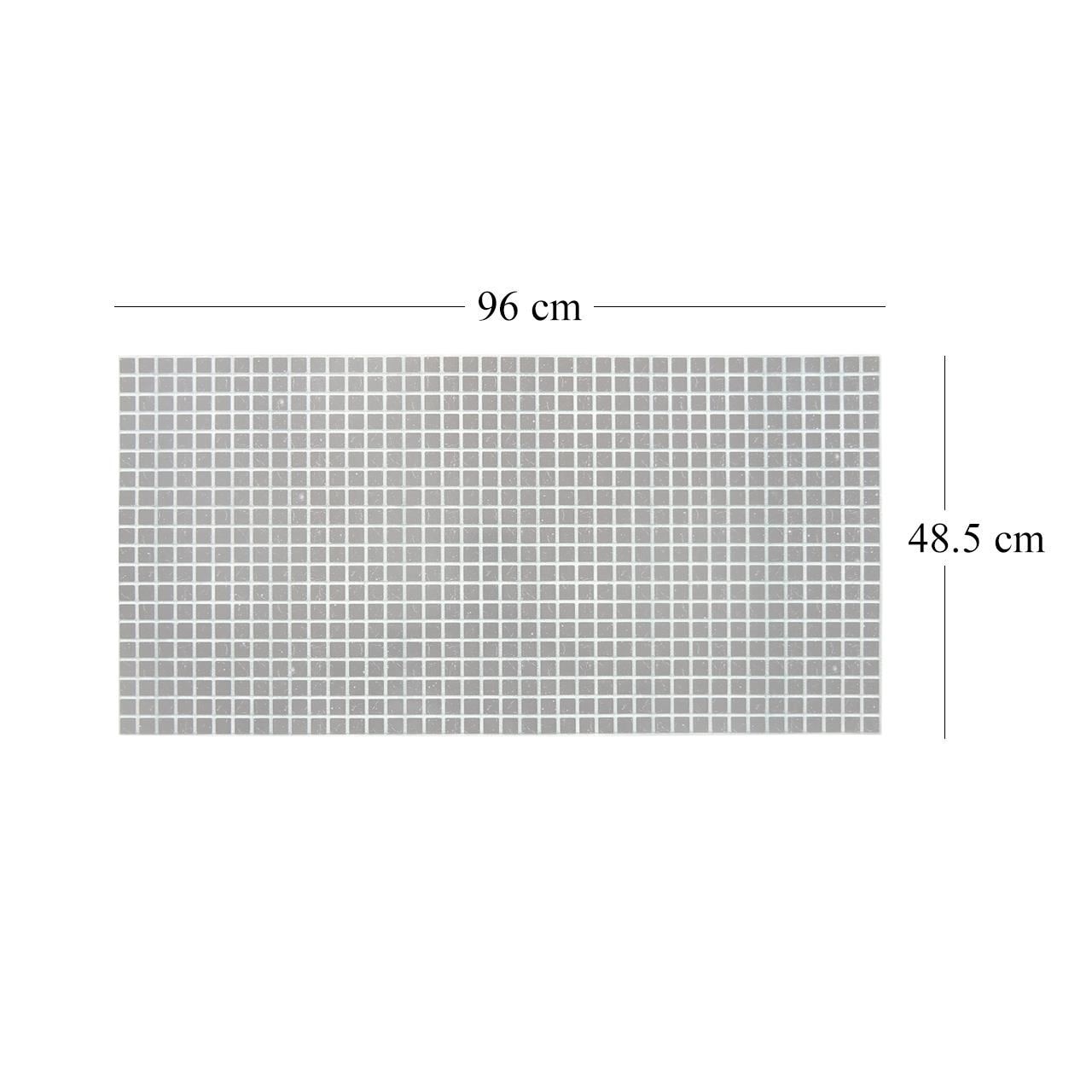 Panou decorativ, PVC, model mozaic, negru, 96x48.5cm - eMAG.ro