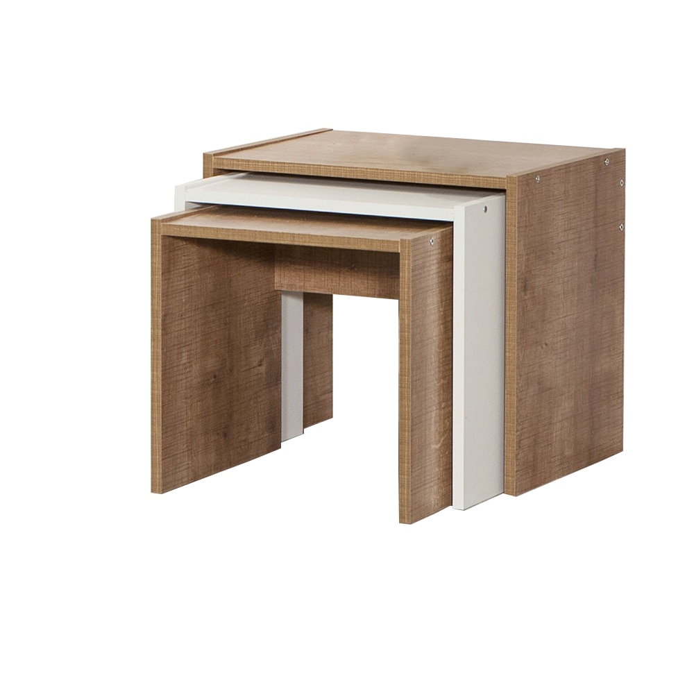 Set masuta cafea latte 44 cm x 36 cm x 50 cm - eMAG.ro