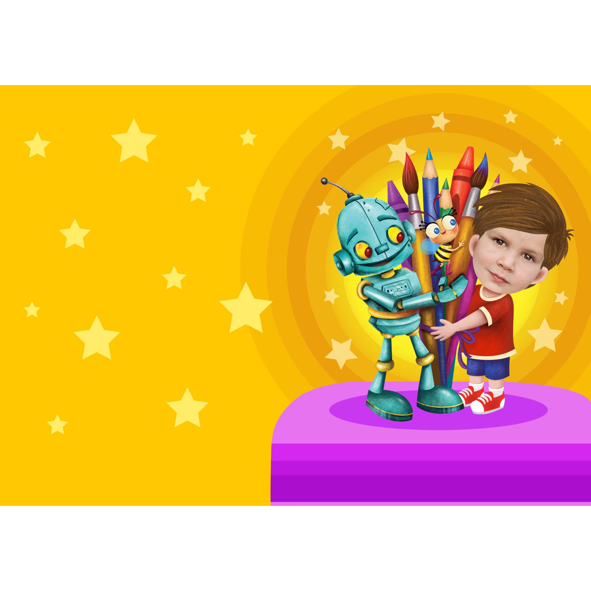 Set 5 caiete A5, 48 file, multicolore, personalizate pentru copii - eMAG.ro