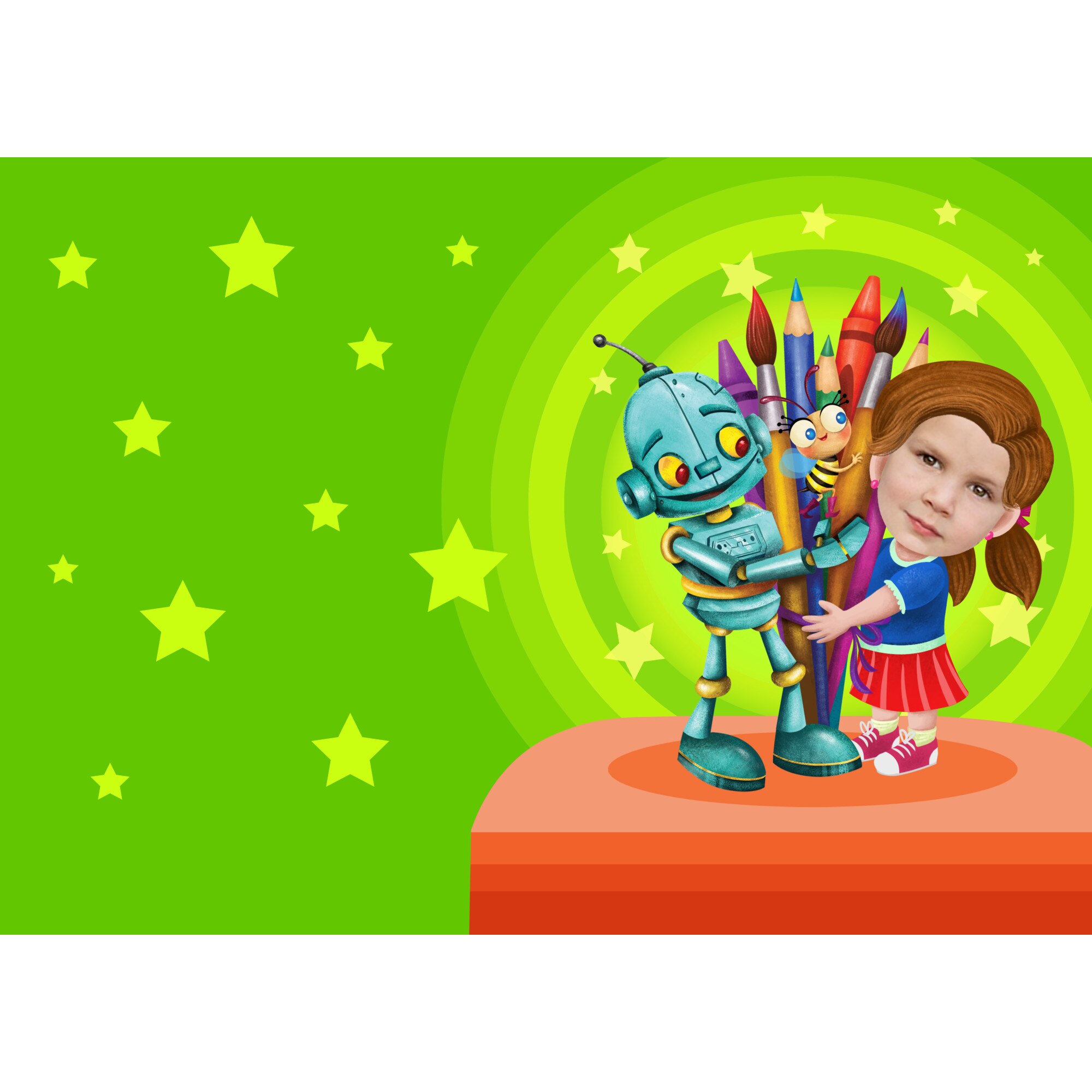 Set 5 caiete A5, 48 file, multicolore, personalizate pentru copii - eMAG.ro