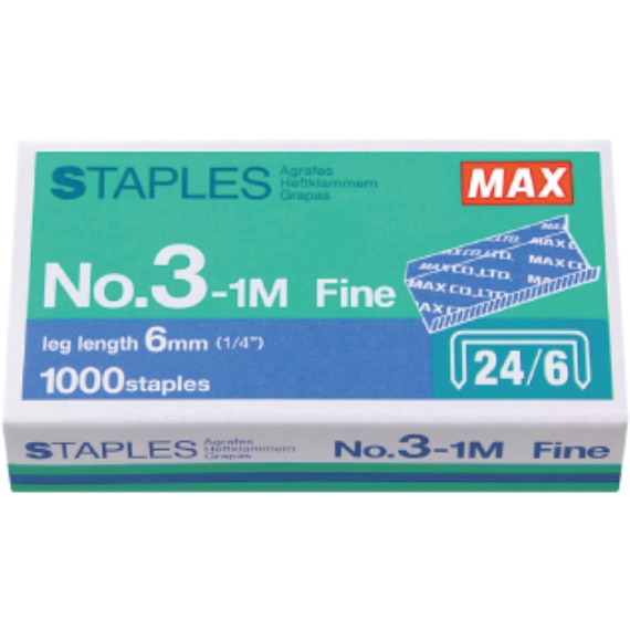 Capse, Max, 1000 buc, 24/6 - eMAG.ro