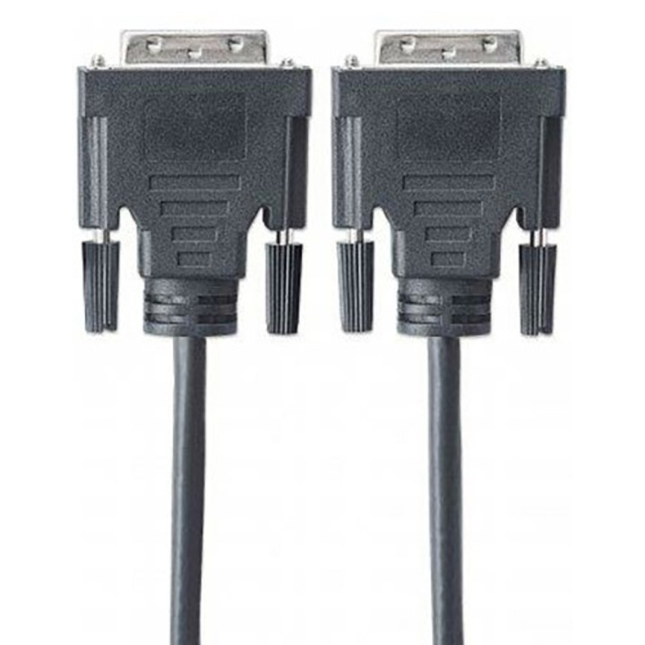 Cablu monitor Manhattan DVI-DVI Dual Link, 3m - eMAG.ro