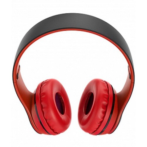 Casti audio Borofone B04 Over Ear Wireless pliabile rosu - eMAG.ro