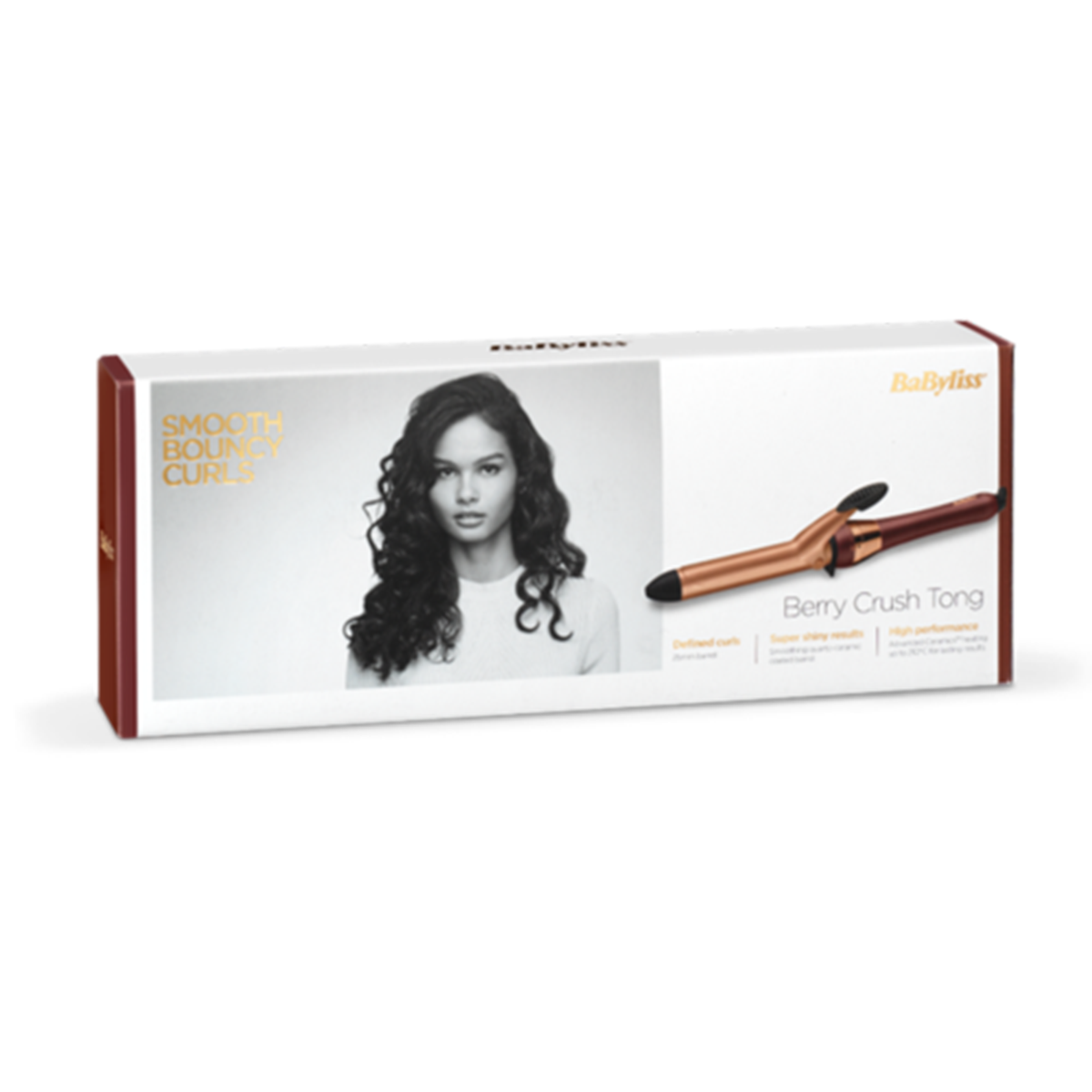 Ondulator BaByliss 2524PE Bouncy Curls 25mm, 210 grade, Invelis Quartz ...