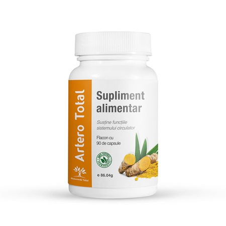 Artero Total, 90 capsule, supliment alimentar cu rol in mentinerea ...