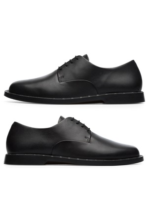 Pantofi dama Twins, Camper, Piele naturala, Negru, 36 EU - eMAG.ro