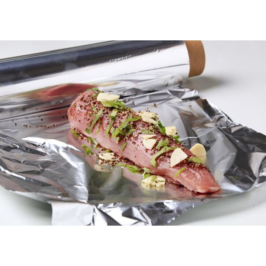 Folie Aluminiu Profesionala 45 cm, 900 gr, 1 rola/set - eMAG.ro