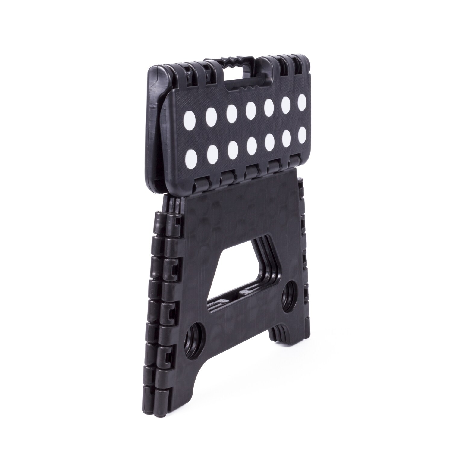 Scaun pliabil negru mic, rezistent pentru 80 kg - eMAG.ro