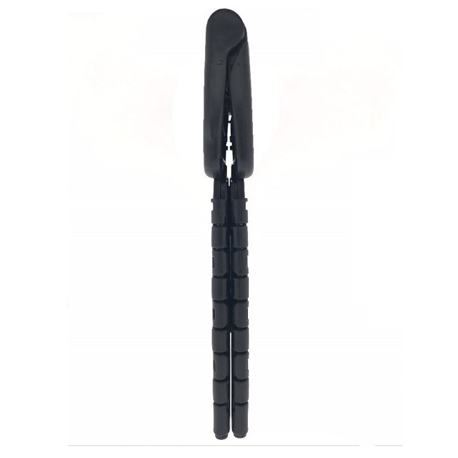 Scaun pliabil negru mic, rezistent pentru 80 kg - eMAG.ro