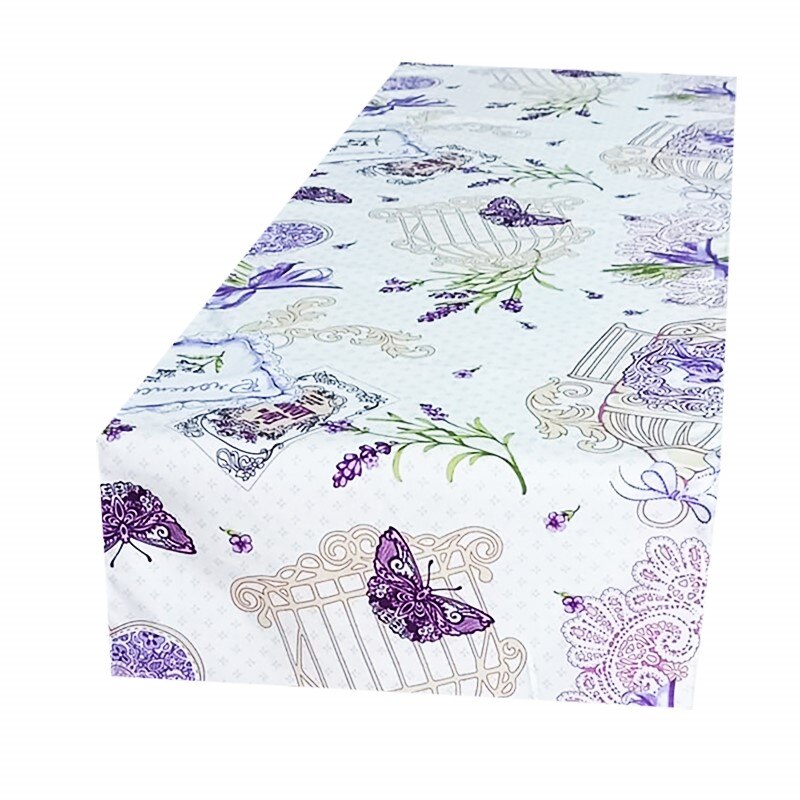 Napron decorativ MCF flori de lavanda 40x140 cm - eMAG.ro