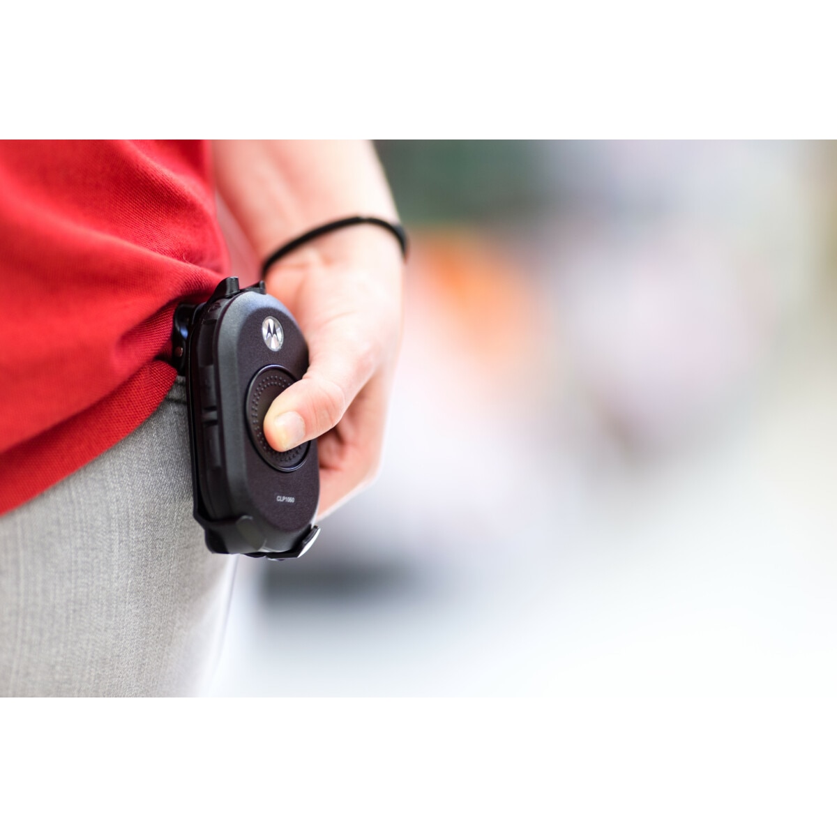 Radio PMR miniatural, Motorola, CLP446E, walkie-talkie, Plastic, Negru ...