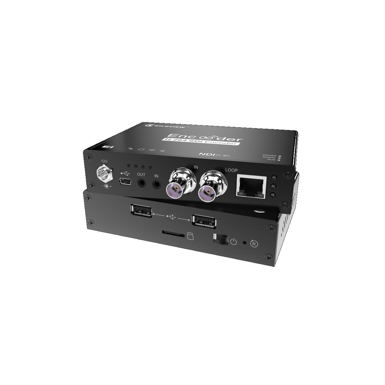 Codificator, Kiloview, E1-NDI, SDI To NDI-HX Encoder, Dual stream, SRT ...