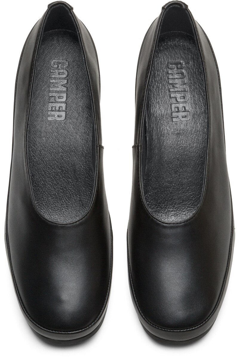 Pantofi dama Upright, Camper, Piele naturala, Negru, 35 EU - eMAG.ro