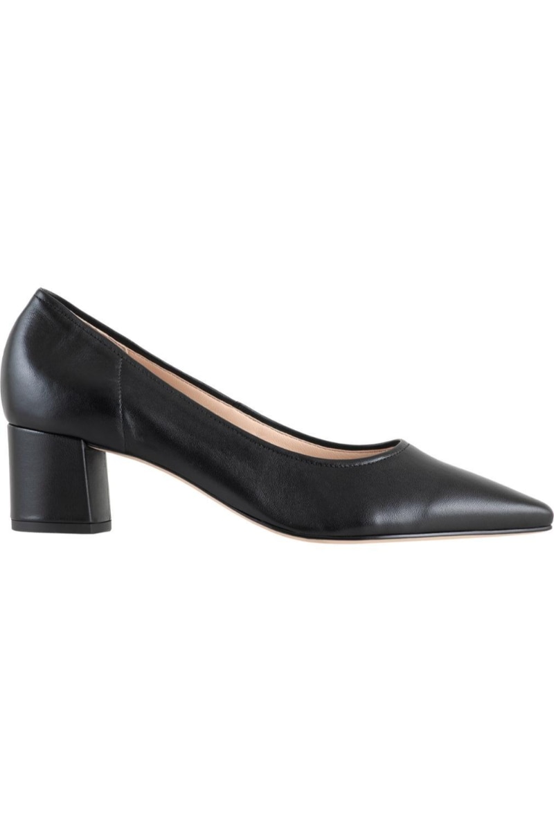 Pantofi dama, Hogl, Prestige High Heels, Piele naturala, Negru, 41 EU ...