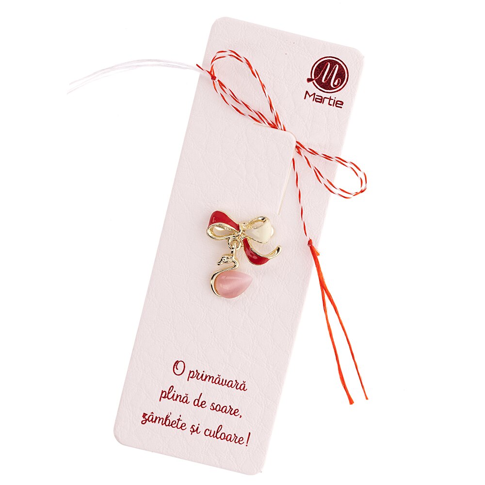 Brosa Jucausa Lebada Roz - eMAG.ro