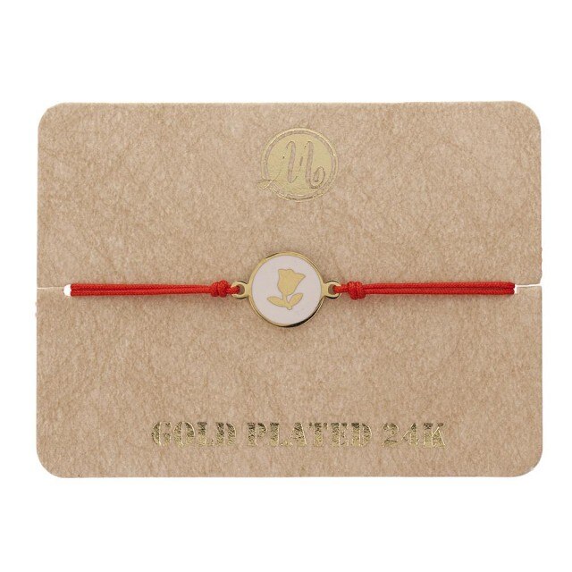 Bratara Martisor Lalea Alba - eMAG.ro