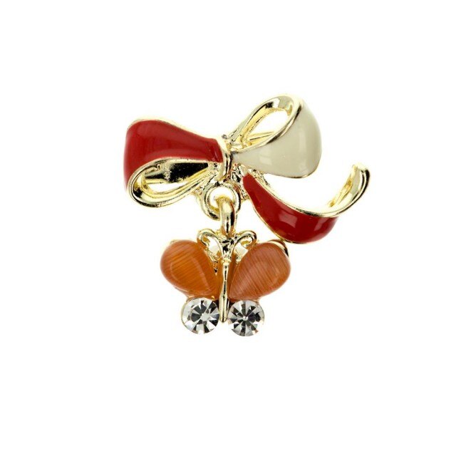 Brosa Jucausa Fluturas Portocaliu - eMAG.ro