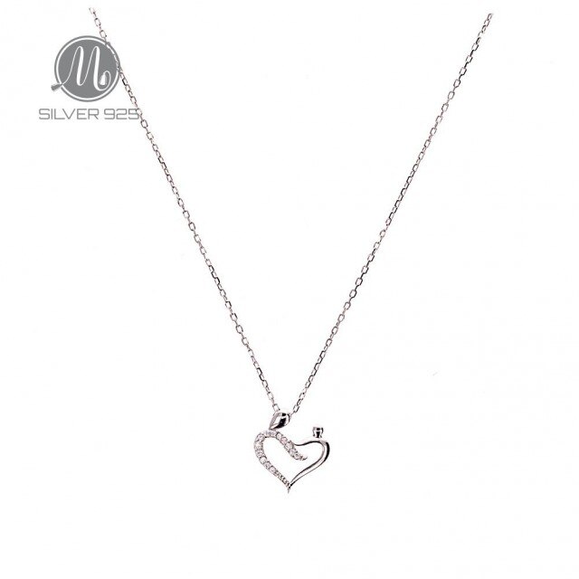 Lantisor Argint Inima - eMAG.ro