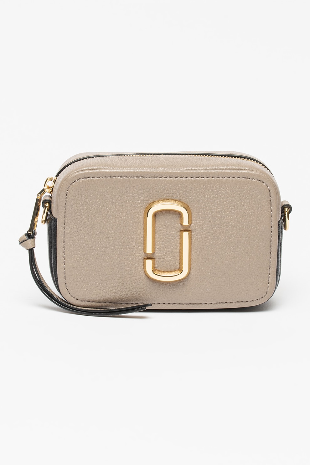 Marc Jacobs, Geanta crossbody din piele The Softshot, gri - eMAG.ro