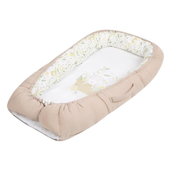 Cosulet bebelus pentru dormit Baby Nest DacEnergy©, realizat din satin ...