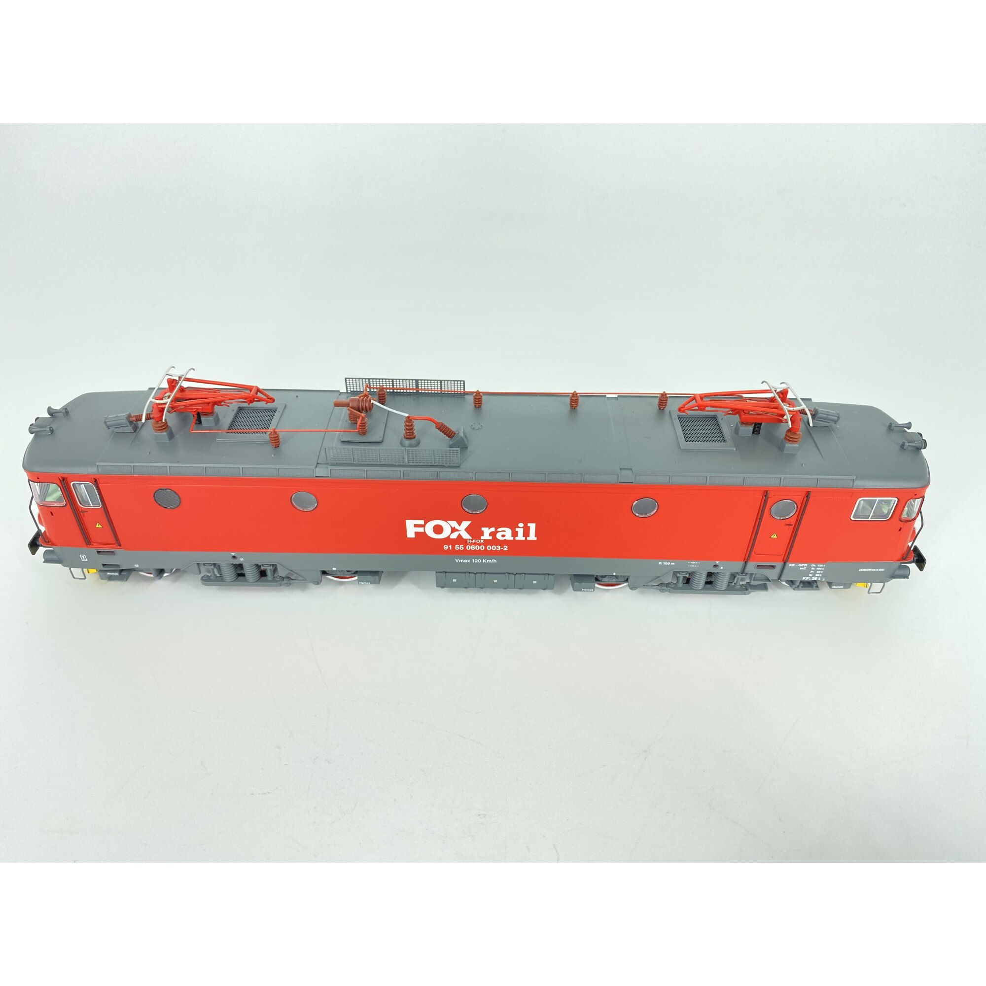 Locomotiva electrica 060-EA Fox Rail ,H0, multicolor, plastic, 60203 ...