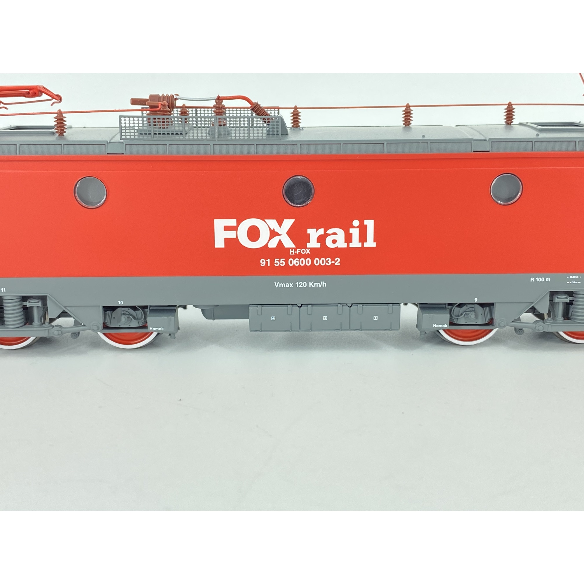 Locomotiva electrica 060-EA Fox Rail ,H0, multicolor, plastic, 60203 ...