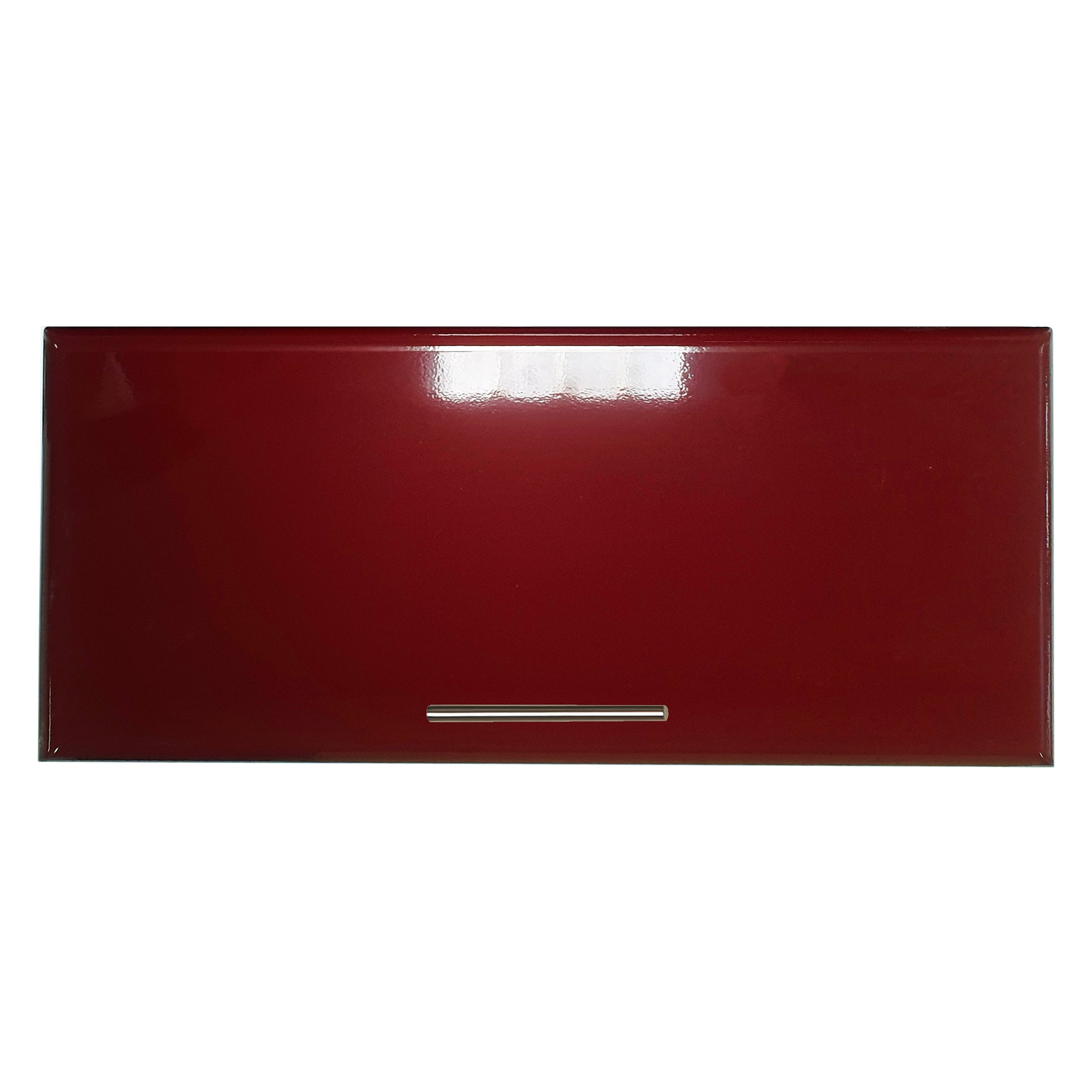 Corp suspendat orizontal Canadian MDF, 1 usa, rosu bordo super lucios ...