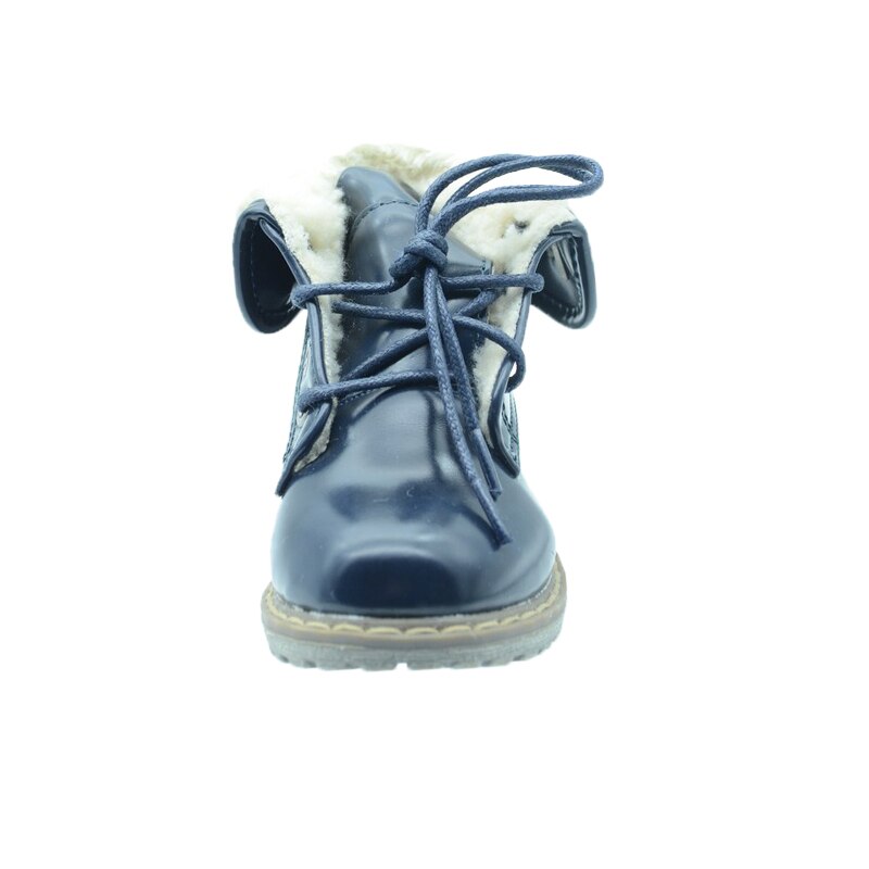 MRS S529-2B-23 Пухкави ботуши за момичета, тъмносини 23 EU - eMAG.bg