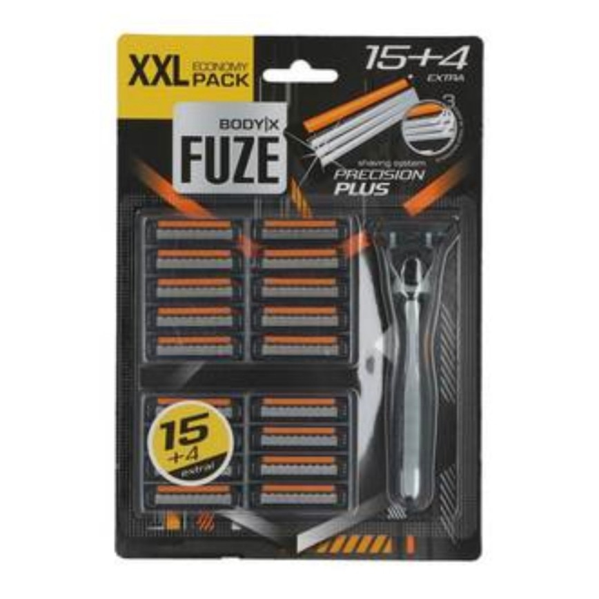 Aparat de ras Body-X Fuze Barbati ,19 rezerve - eMAG.ro