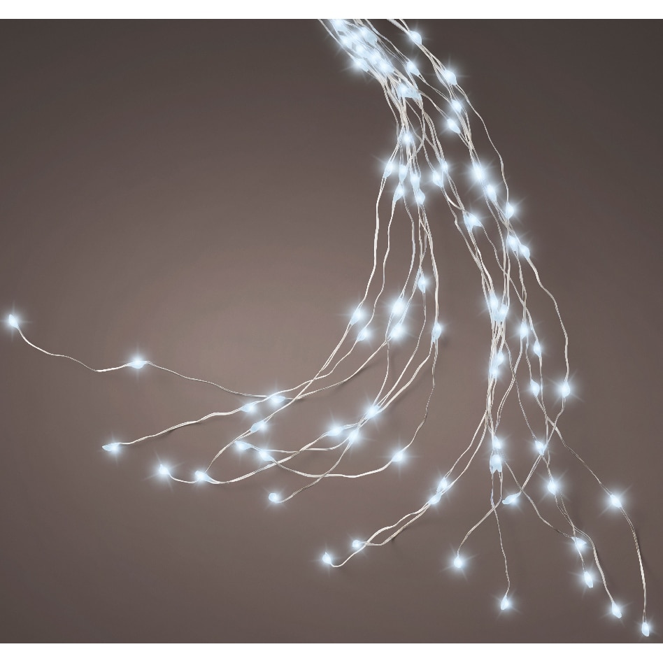 Instaltie Craciun Lumineo, 672 micro LED-uri, 210 cm, lumina rece, 8 ...