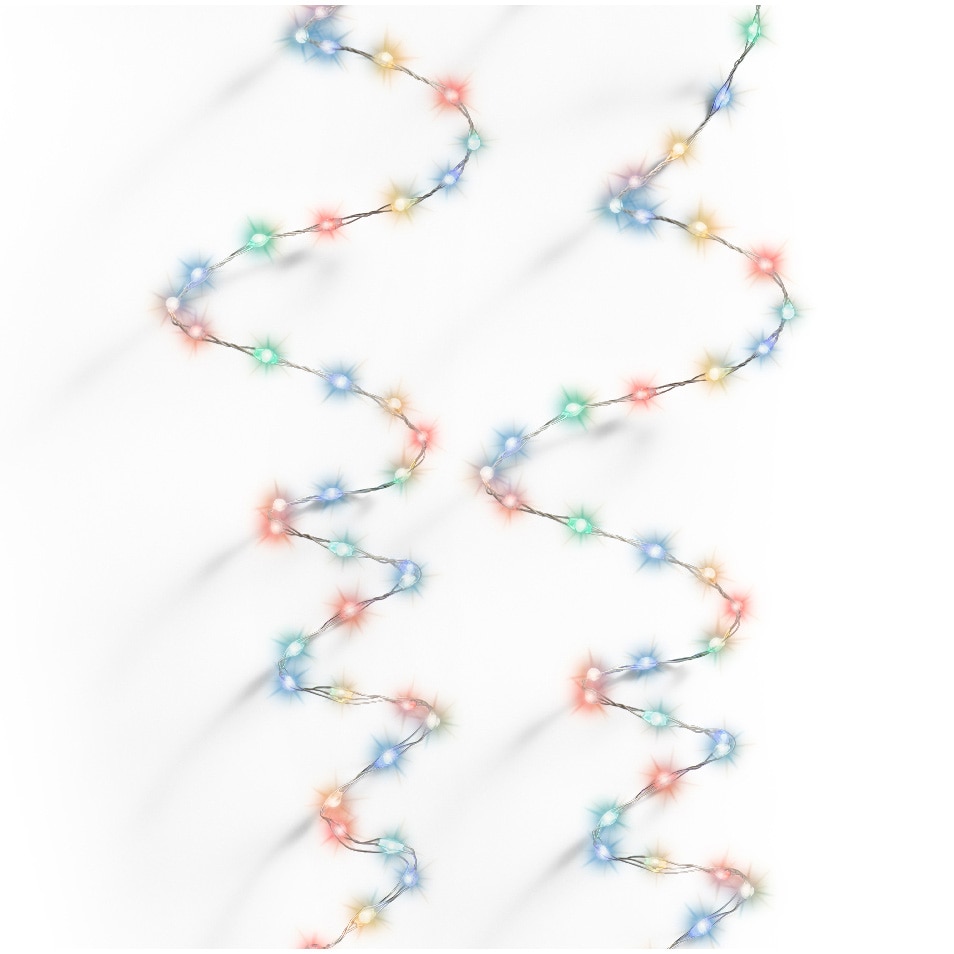 Instalatie Craciun Lumineo, 378 micro LED-uri, 600 cm, lumina ...