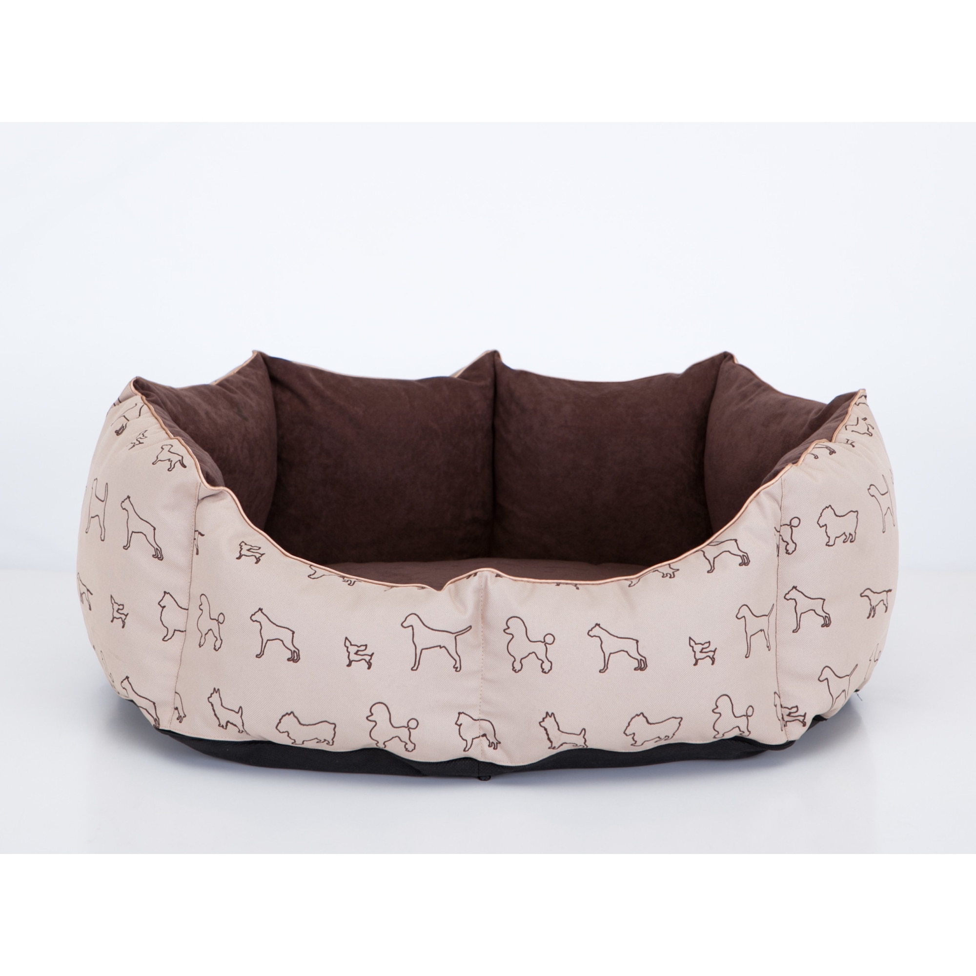 Pat pentru caini, Sales Core, Spuma, Maro, M - eMAG.ro