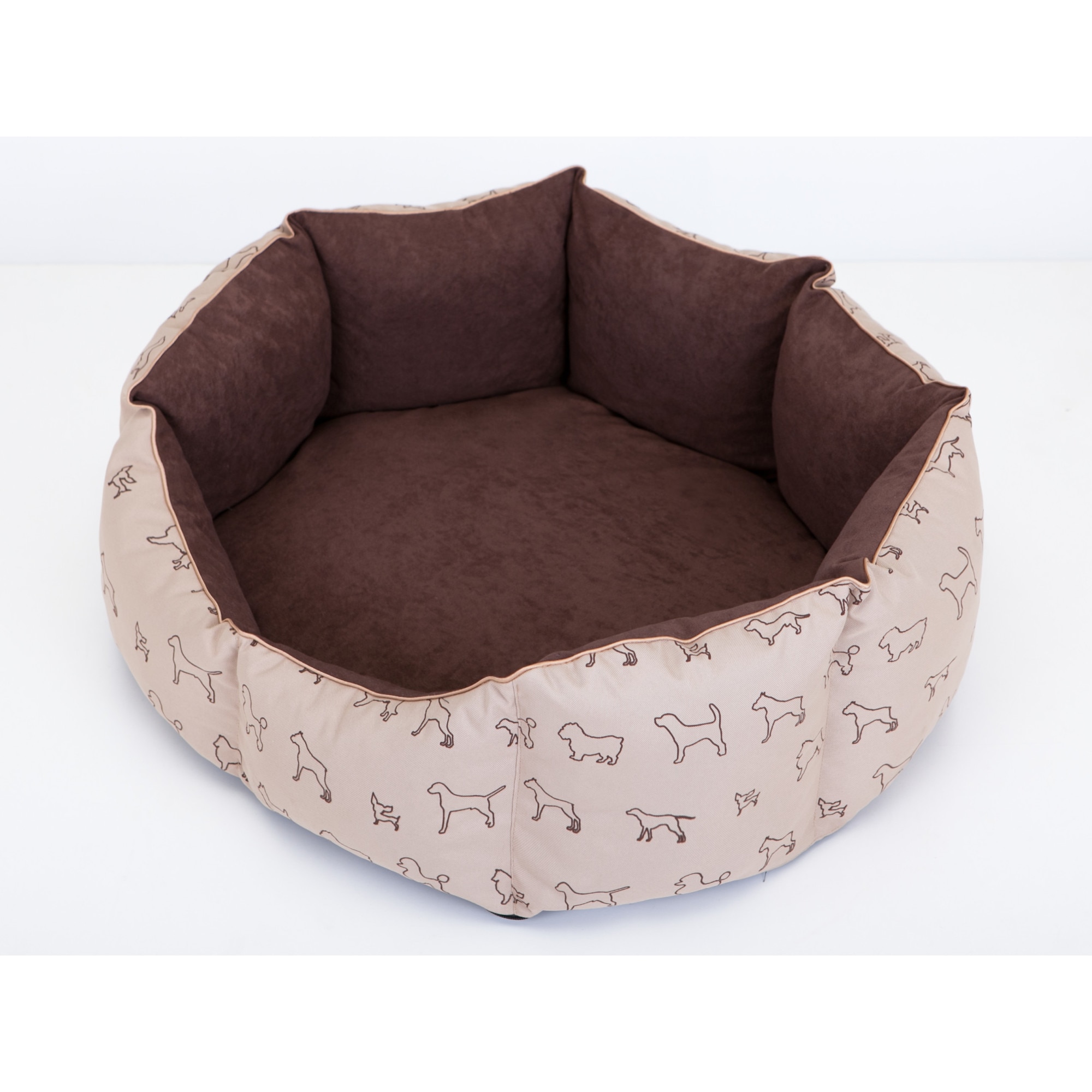 Pat pentru caini, Sales Core, Spuma, Maro, M - eMAG.ro
