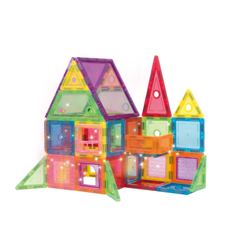 Set Inteligent de Constructie Magnetic, "MAGNETIC CONSTRUCTION BLOCKS ...