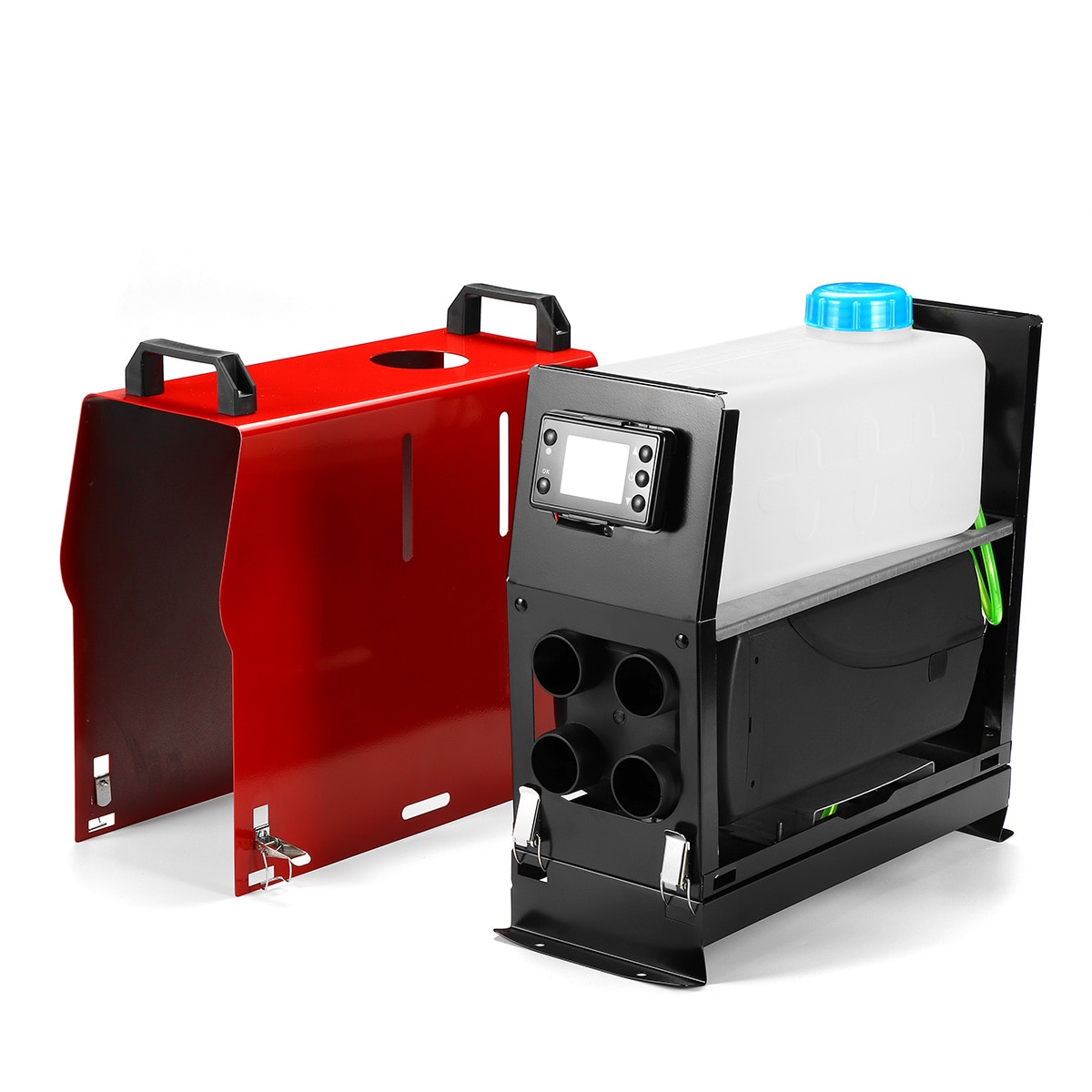 Incalzitor all in one, HCalory, 12V, 8KW, 4 gauri, Telecomanda ...