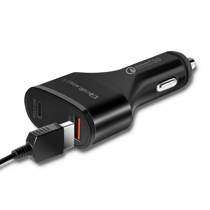 Autós Töltő Qoltec 12 24v Max 63w Usb C Típusú Pd Usb Qc3 0 Emag Hu