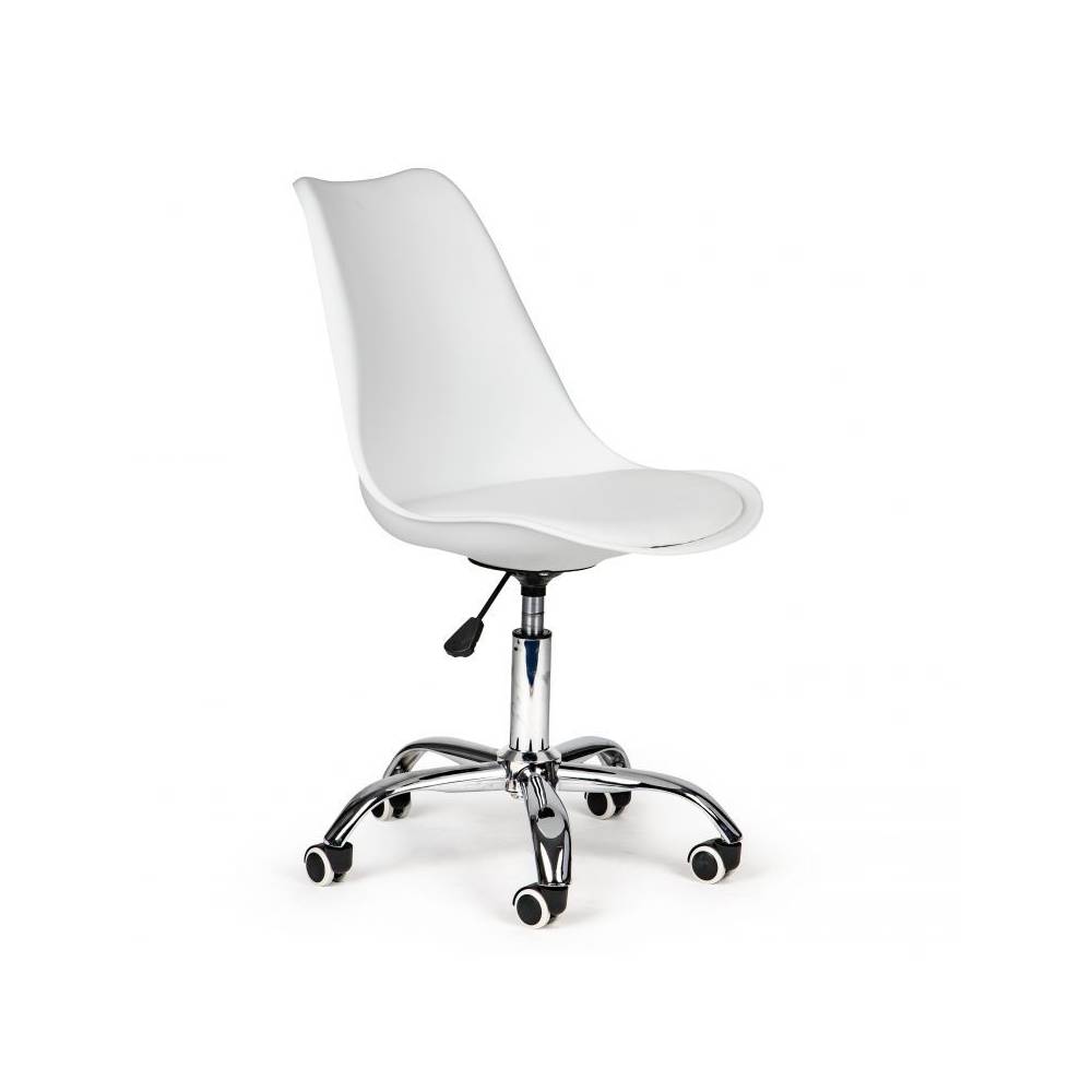 Set 2 Scaune Rotative Bigshot BSC009W, Ajustabile, Perna Inclusa, 94 x ...