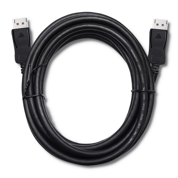 Kабел, Qoltec, DisplayPort v1.2 male, DisplayPort v1.2 male, 5K, 3m ...