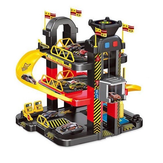 Parcare cu garaj pentru copii Set Sonne Mall Park - eMAG.ro