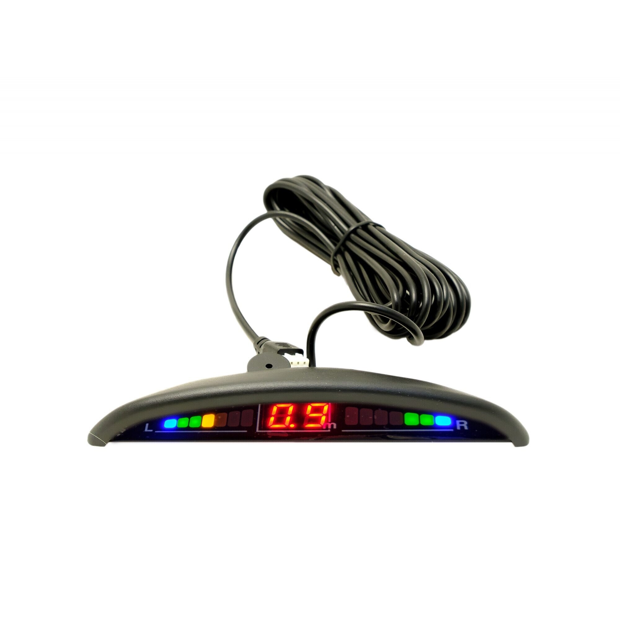 Senzori parcare auto ®Deliny, kit 4 senzori, display LED, avertizare ...