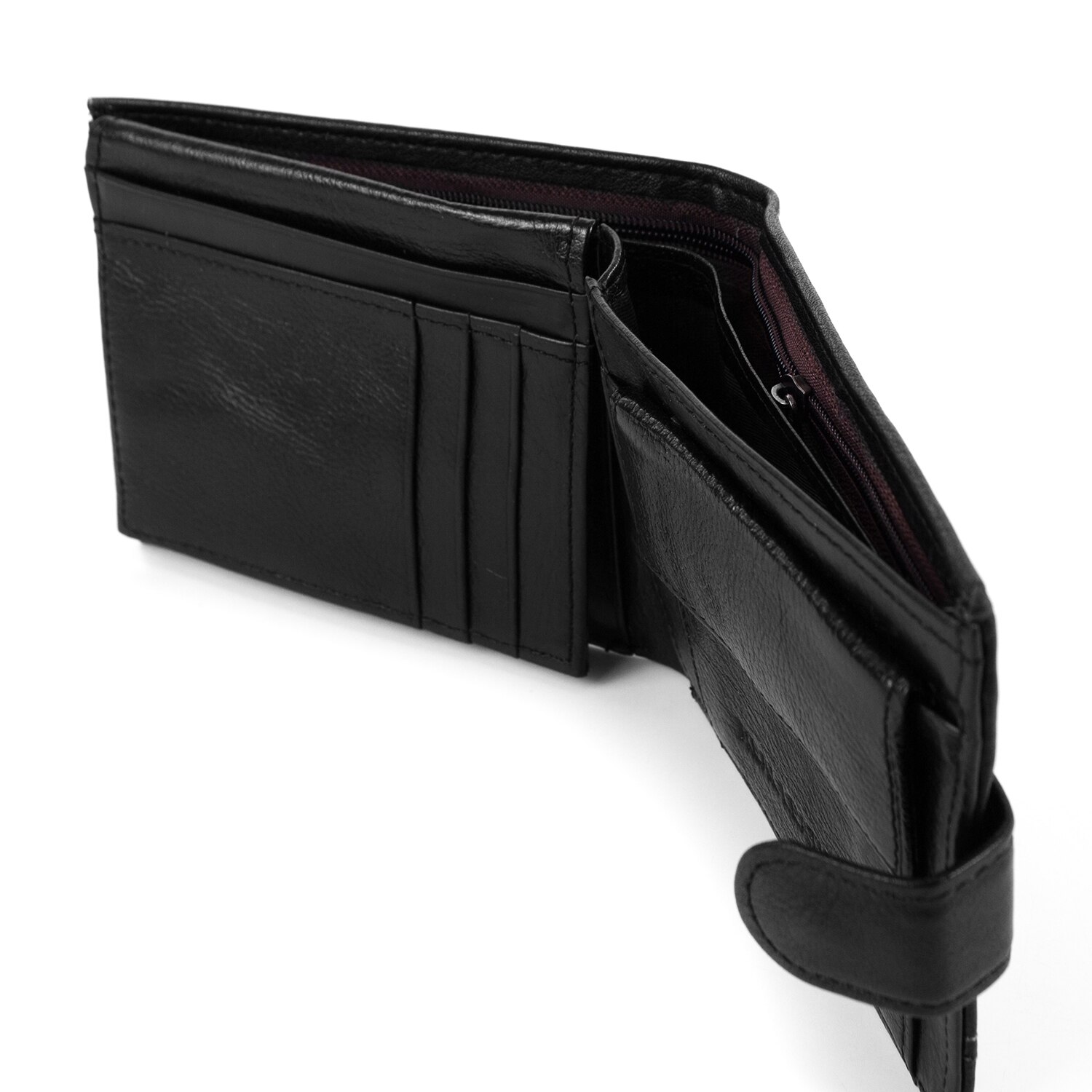Pami Accessories Anthony Férfi pénztárca, valódi bőr, fekete - eMAG.hu