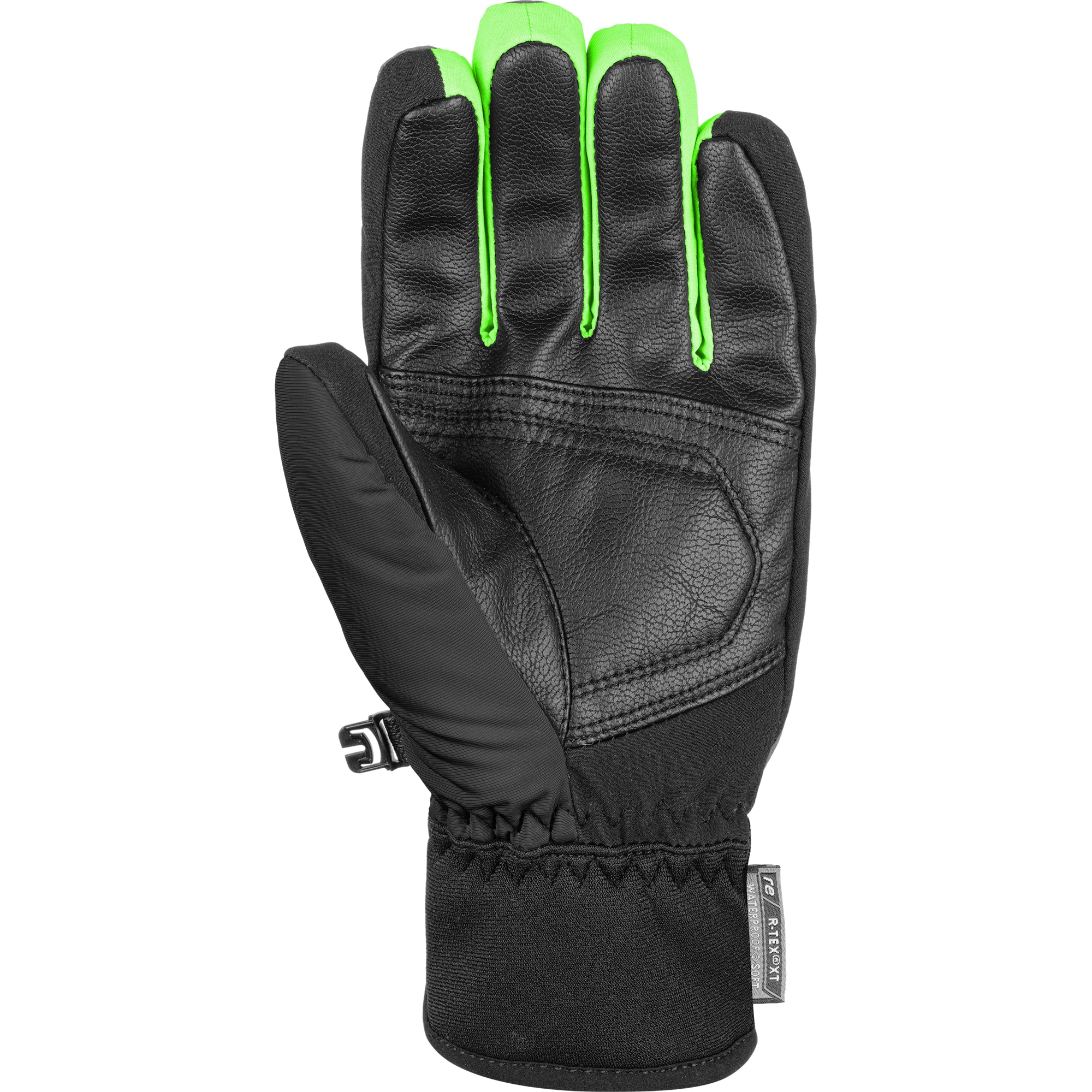 Manusi ski Reusch Theo R-TEX XT, pentru copii, Negru/Albastru/Verde ...