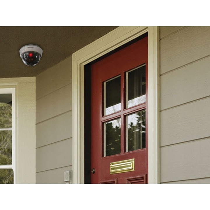 Camera video realista, Zola®, rotunda, cu led rosu intermitent, 12.5x12 ...